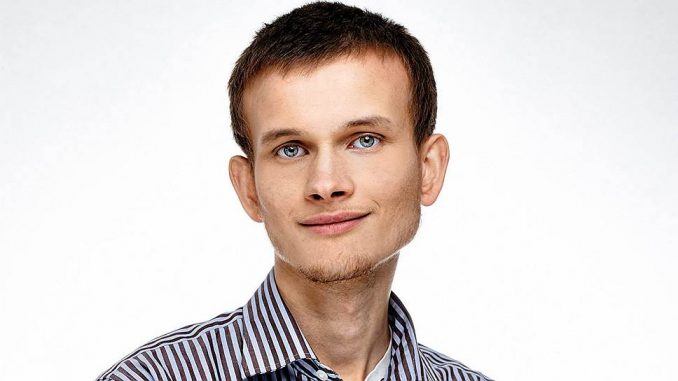 The founder of Ethereum Buterin entered the altitude ten influential ...