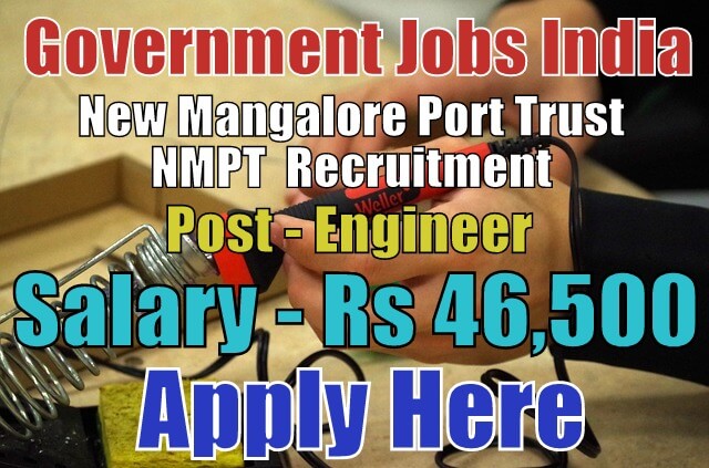 New Mangalore Port Trust NMPT Recruitment 2018 Apply Here | Government ...