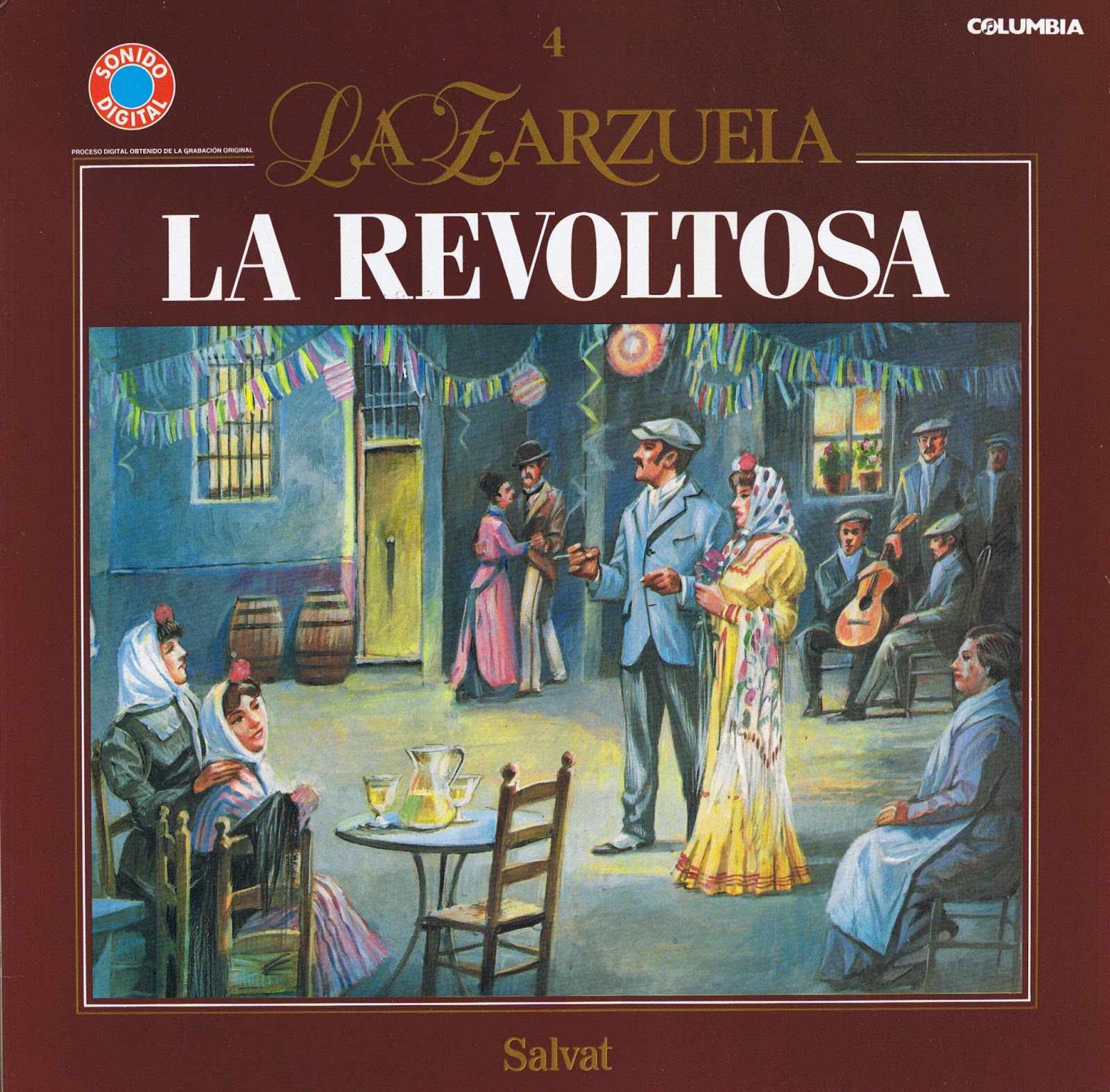 A TODA ZARZUELA: LA REVOLTOSA - DIR. ARGENTA (Iriarte - Rivadeneira - Ausensi - Perez Carpio)