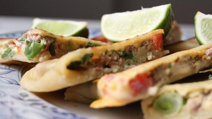 Amazing Arab Street Food! - How to make Martabak (Mutabak)