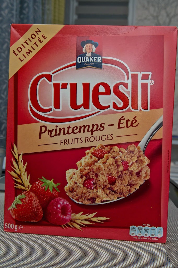 Cruesli Printemps-Eté 2014 : Fruits Rouges (500g) par Quaker