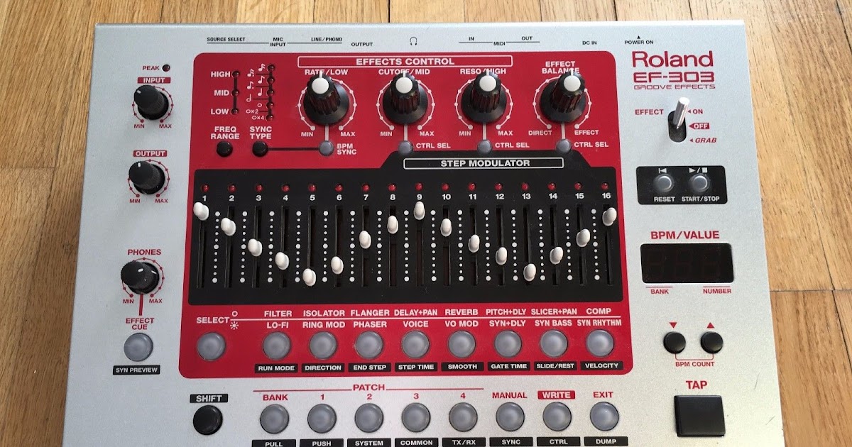 MATRIXSYNTH: Roland EF-303 Groove Effects Processor / Synthesizer ...