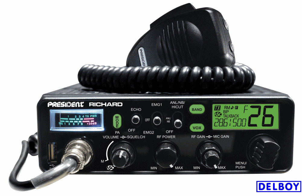 Delboy's Radio Blog: President Richard Display Animation + Photos