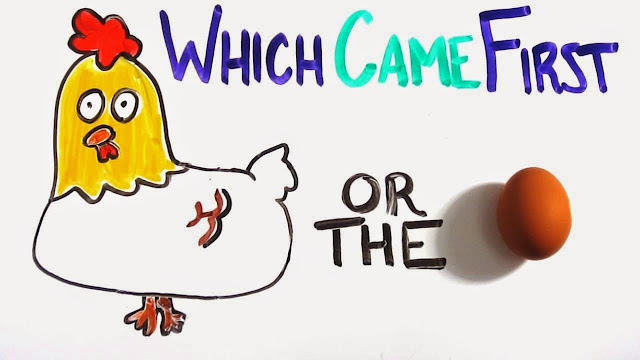 Which came first the chicken or the egg? - Geology In