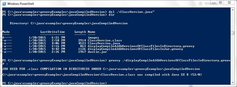 Inspired by Actual Events: Programmatically Determining Java Class's JDK Compilation Version