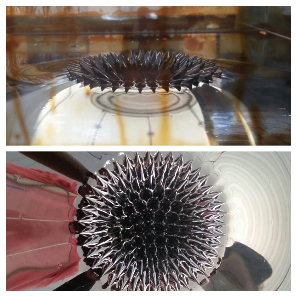 Física em Casa e na Escola: Você já ouviu falar sobre o Ferrofluido?