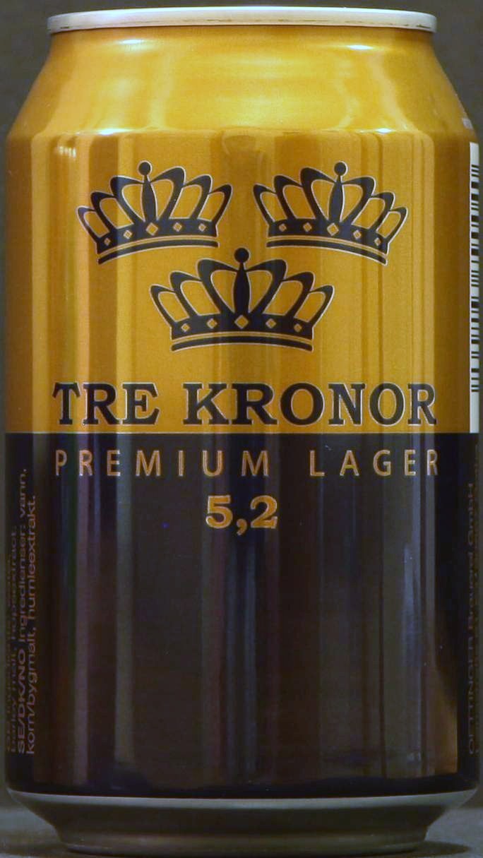 Burk-Bloggen: Tre Kronor Premium Lager 5,2 : ny dekor