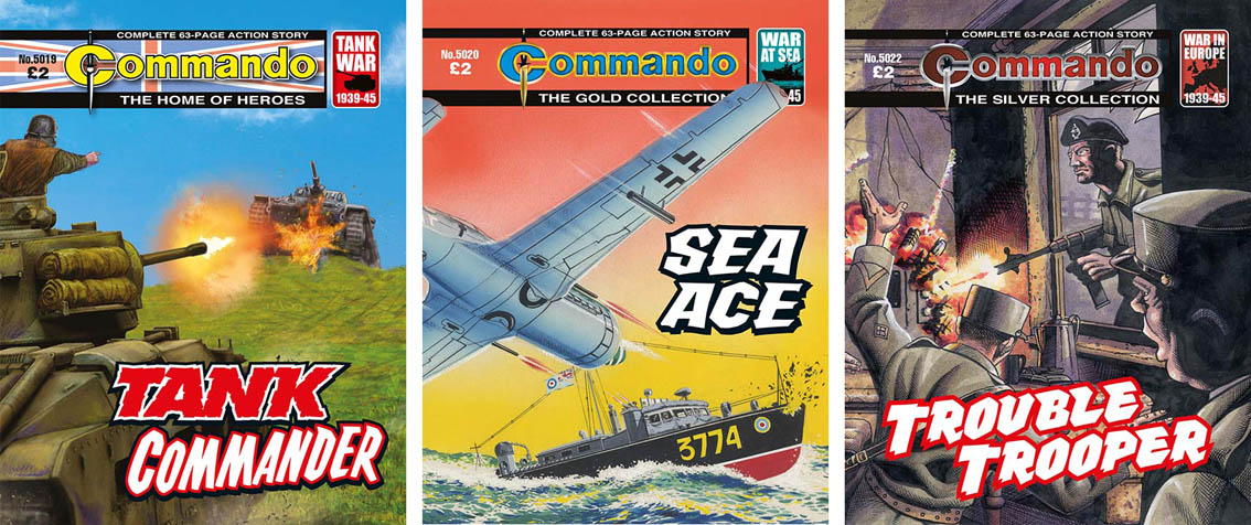 BLIMEY! The Blog of British Comics: This week's COMMANDO releases, on ...