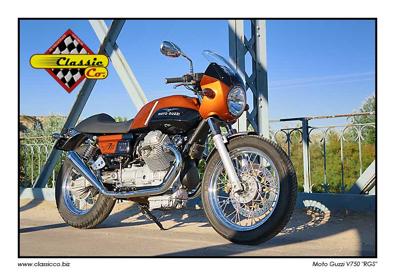 Racing Cafè: Moto Guzzi V750 "RGS" by Classic Co.