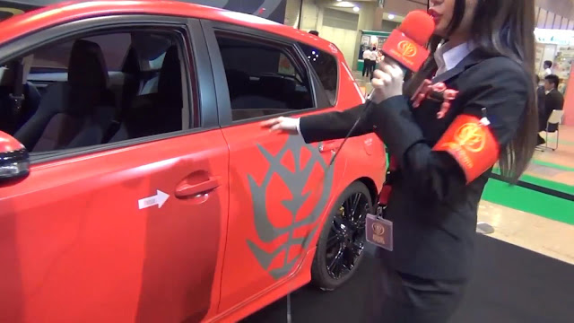 Char Aznable x Toyota: Concept report video