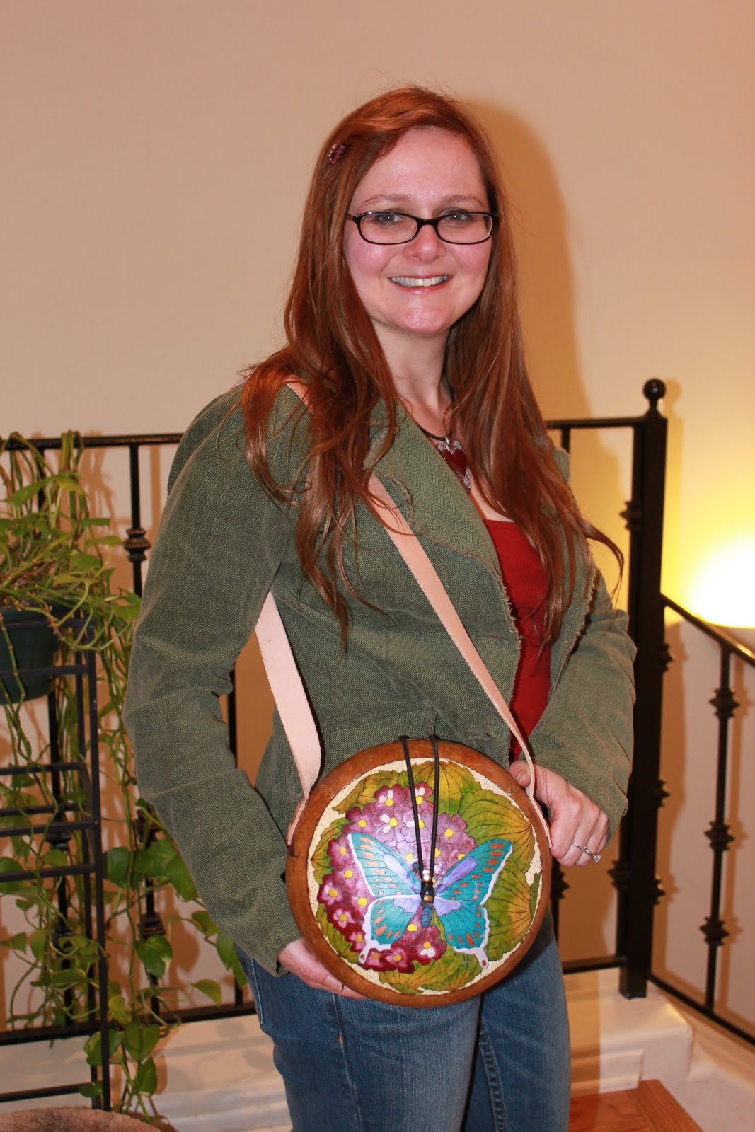 Bliss Point Creations: Catching up - Part I: Gourd Purse!