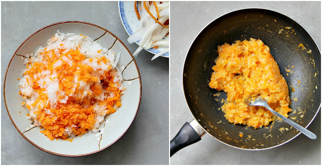 singapore shiok!: lo bak koh (radish cake)