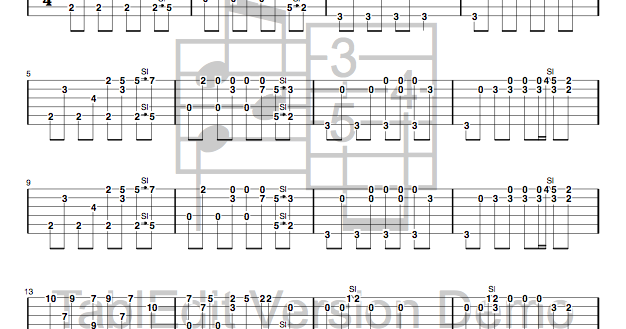 Wolves Free Guitar Tab