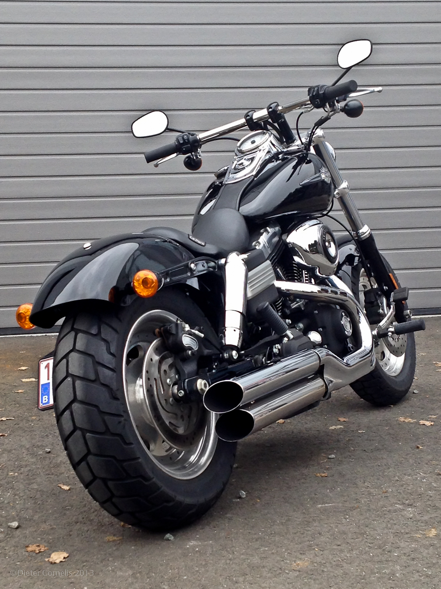 Exclusive Motorbikes: Fatbob rear fender conversion