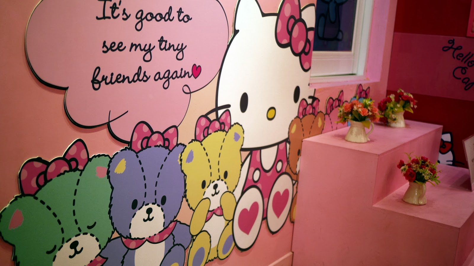 All about Hongdae in Korea: Hello Kitty Cafe