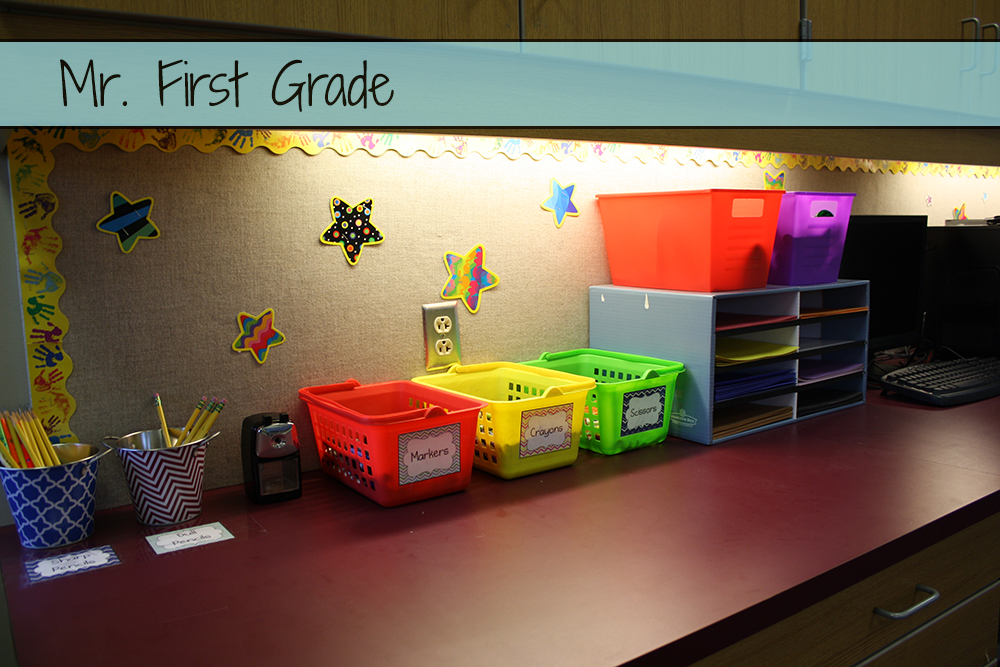 Mr. First Grade: Teacher Week - Classroom Digs!