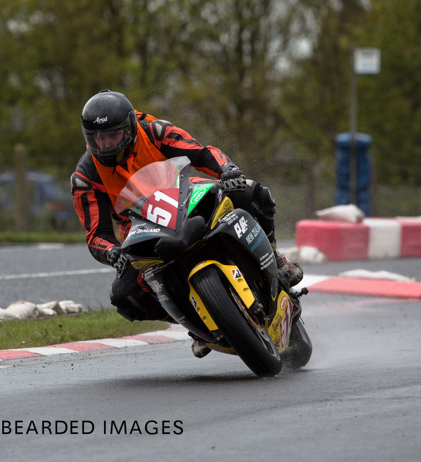 White knuckled road racing.: Marc Mccullough