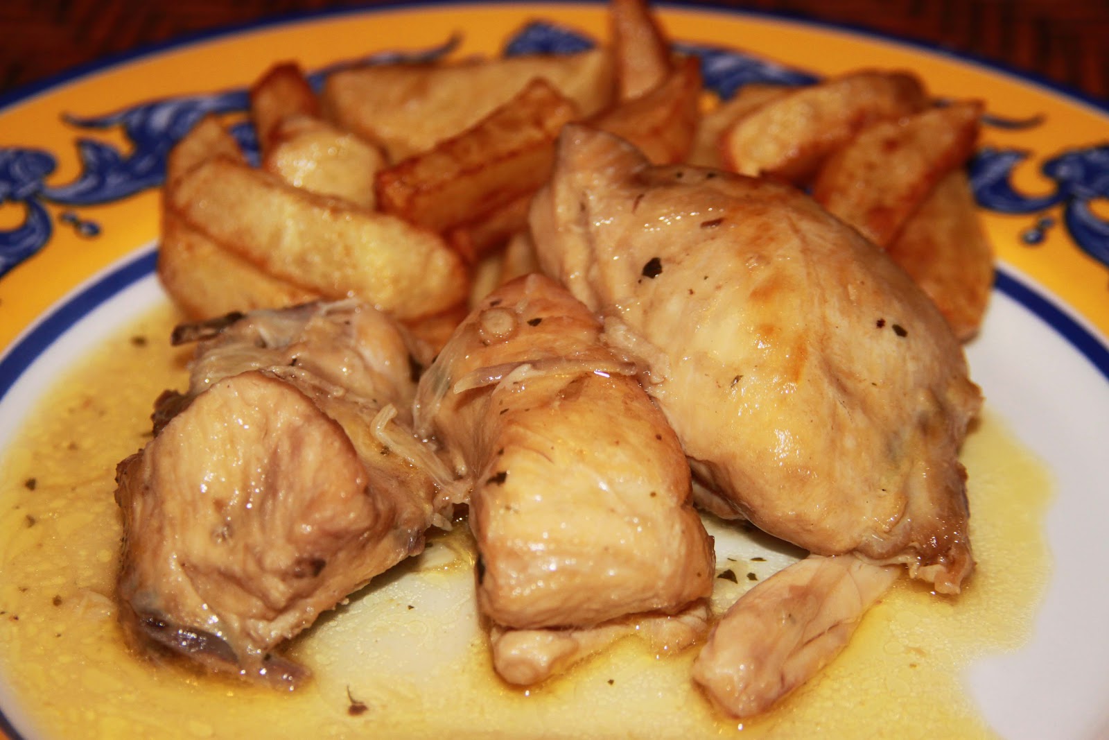 A comer y a callar: POLLO AL AJILLO- POLLO PUM paso a paso