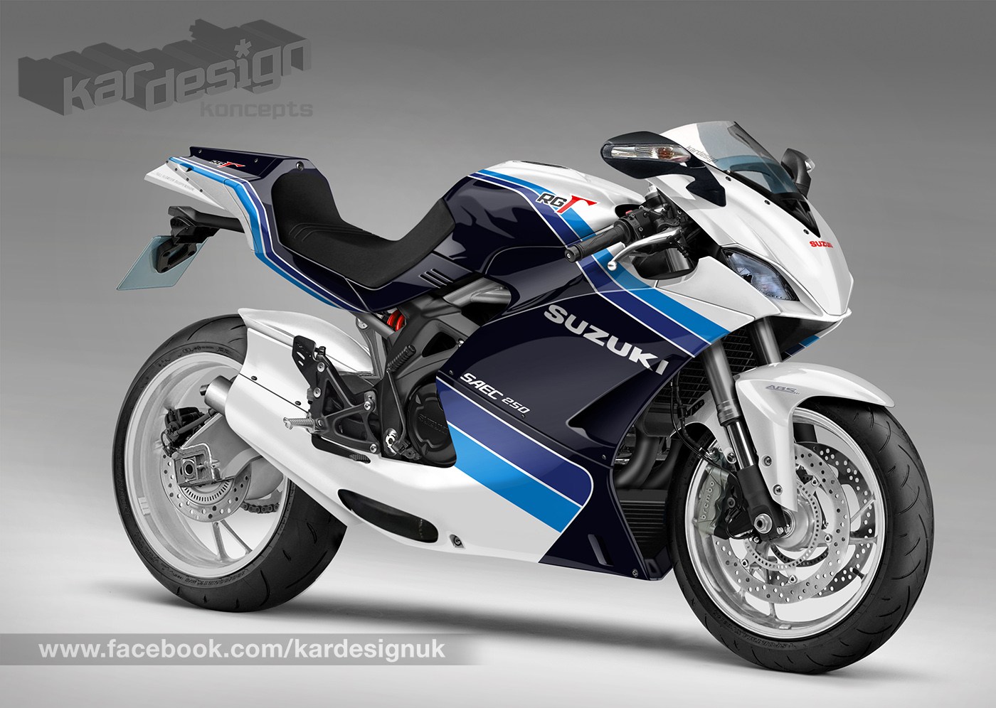 Suzuki RG250 Gamma remixed / Kar Design