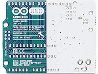 Gambar 10. Papan Arduino Baru (Belakang) - Arduino UNO ( www.arduino.cc )