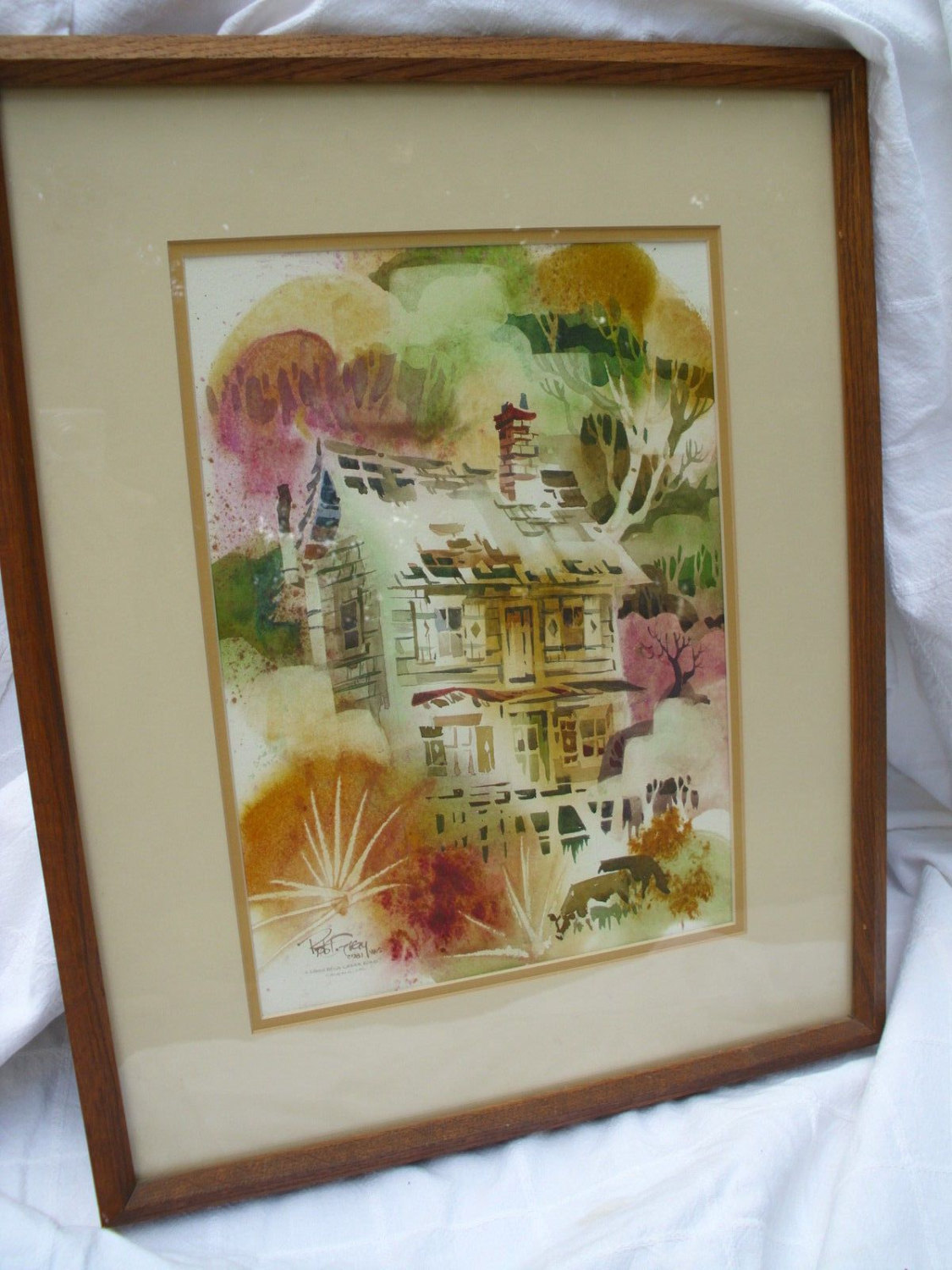 The Recycling Ethic: Original Robert Gray Signed Watercolor Painting ...