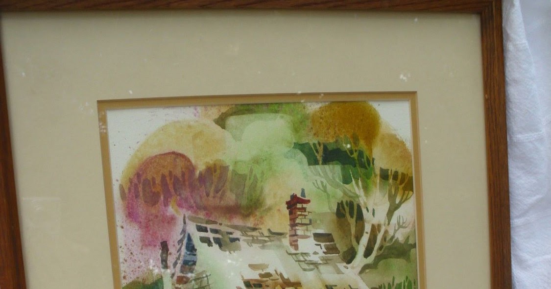 The Recycling Ethic: Original Robert Gray Signed Watercolor Painting ...