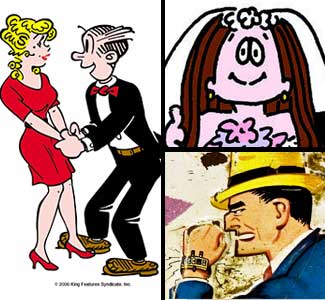 Geo: Famous comic strip artists