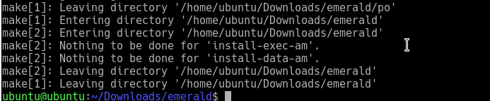 How To Compile and Install Emerald on Ubuntu 18.04