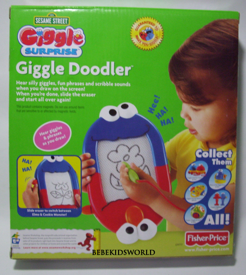 Bebekidsworld: Sesame Street Giggle Surprise Doodler