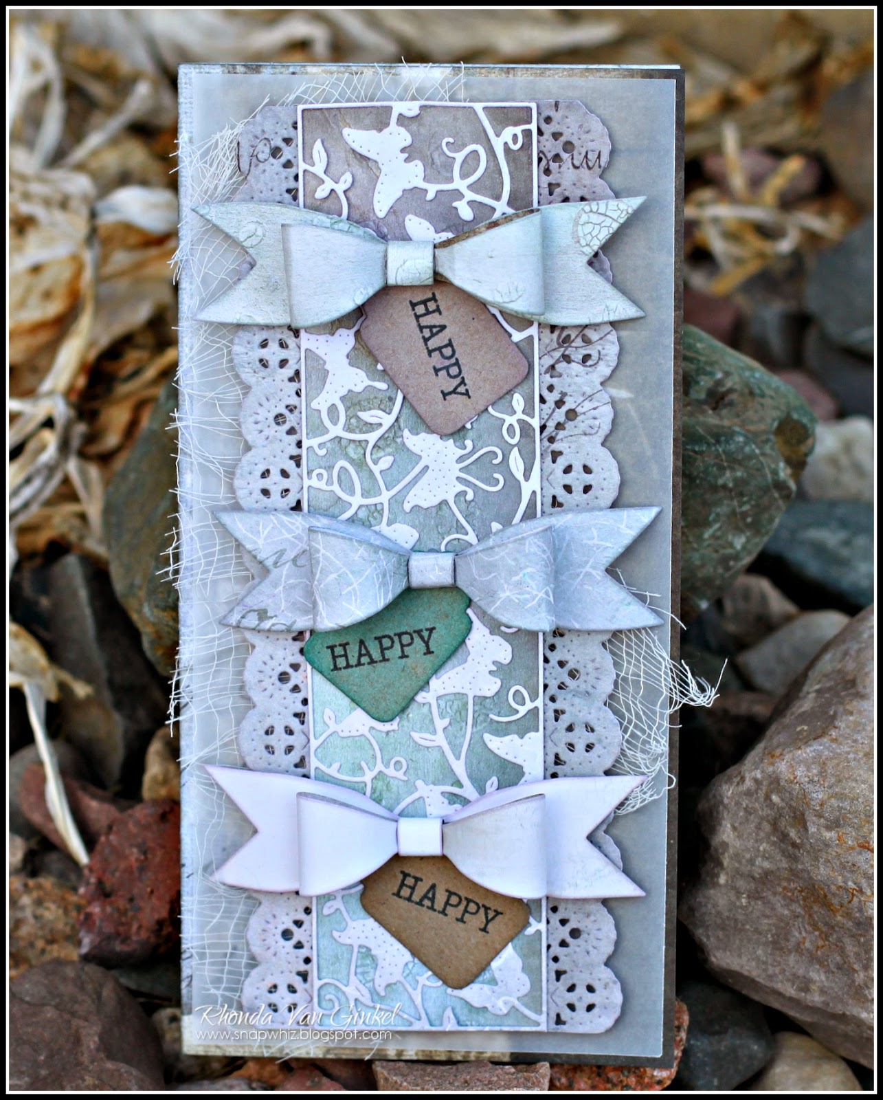 Happy, Happy, Happy with Rhonda - Cheery Lynn Designs Inspiration Blog