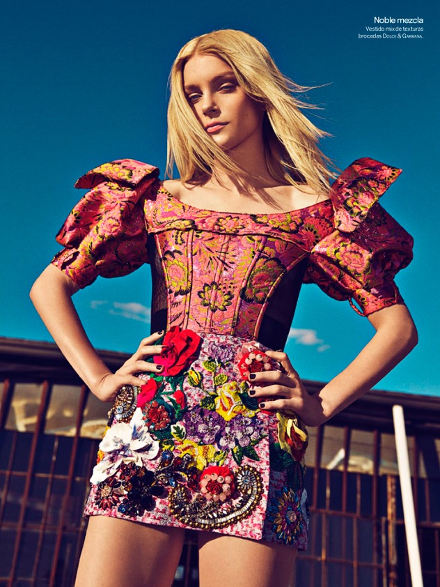 Duchess Dior: "La La Loves You" Jessica Stam for Woman Magazine March 2017