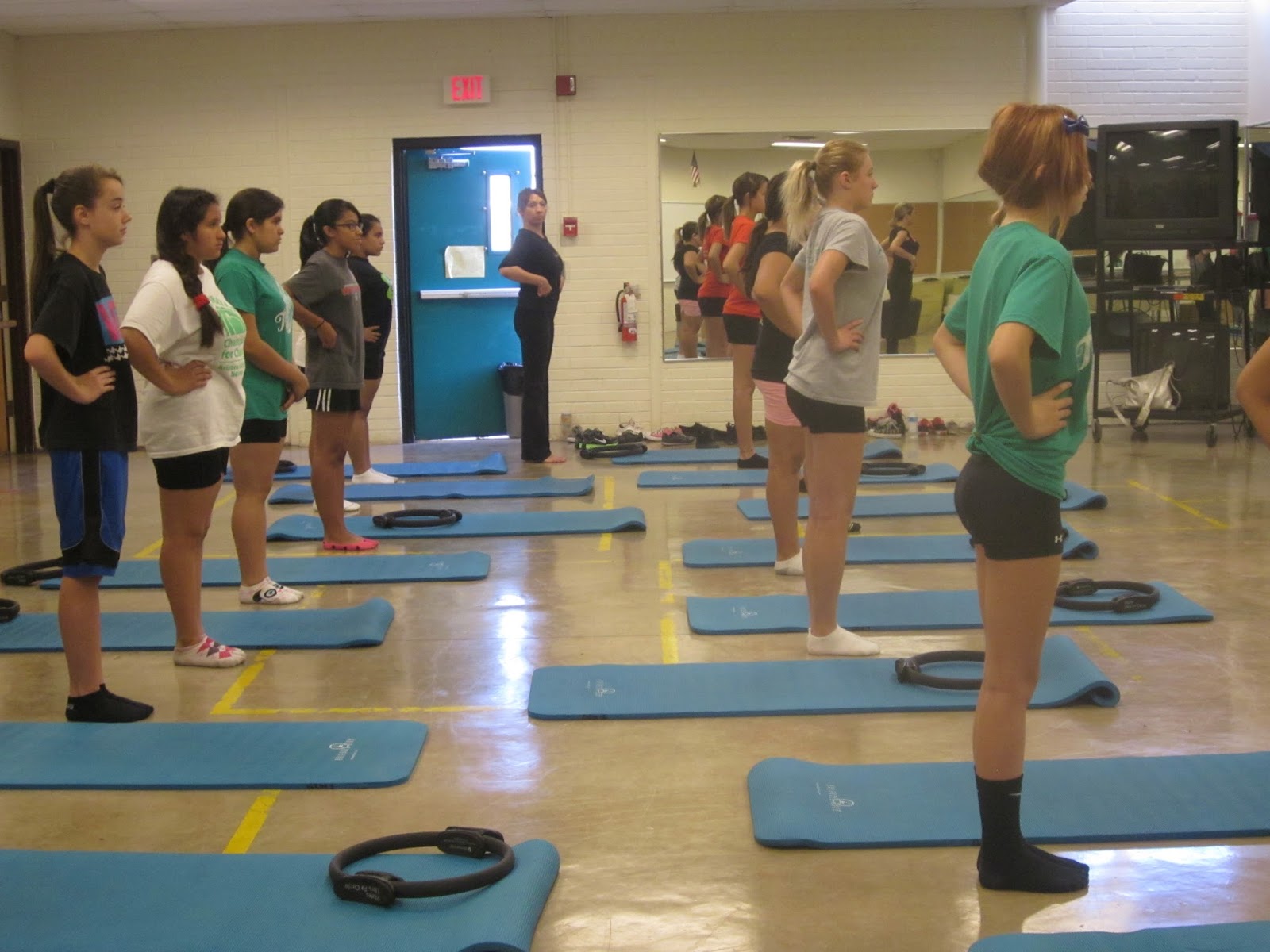 The Burrow: Pilates at Amphi Middle School