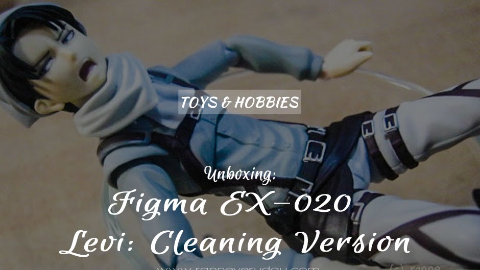 Attack On Titan Levi Cleaning Figure