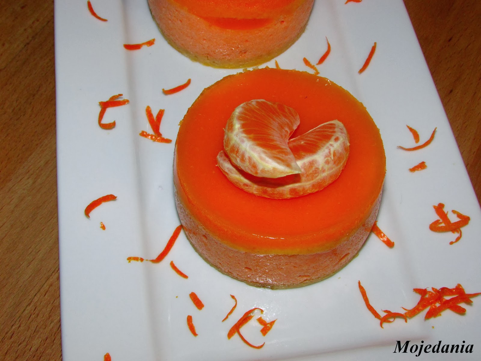 Entremets Pomelos, Mandarine et Bergamote ~ Mojedania