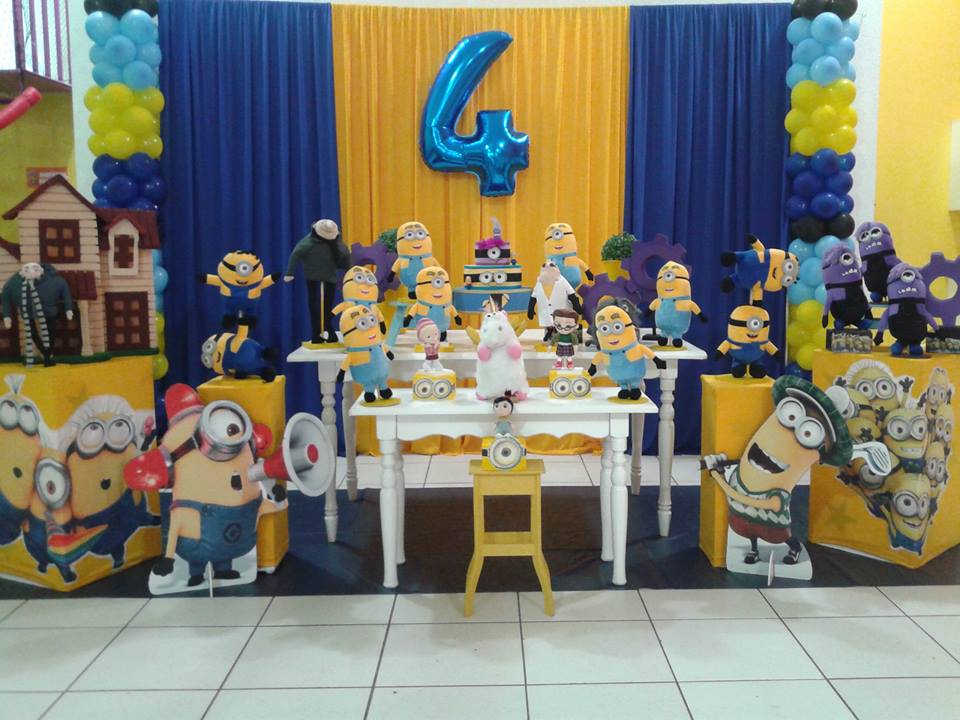 Petit - Poa Mesas Temáticas: Minions