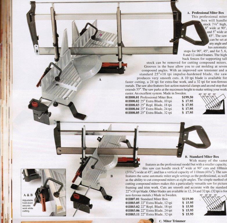 The Valley Woodworker: The NOBEX Champion Model 180 Miter Box