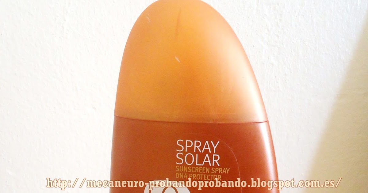 Probando, probando...: SOLCARE SPRAY PROTECTOR SOLAR F50