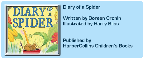 Diary of a Spider by Doreen Cronin and Harry Bliss (HarperCollins ...