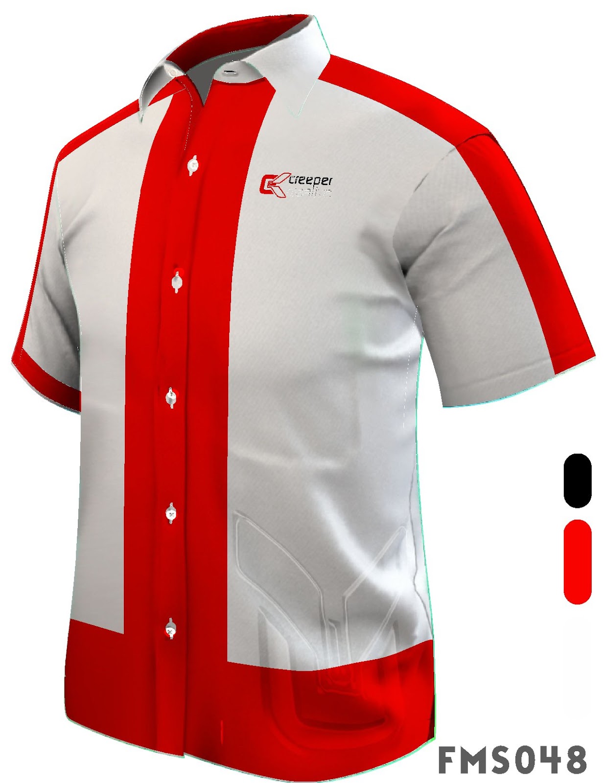 Uniforms Template reka bentuk baju korporat - Prints for T Shirts