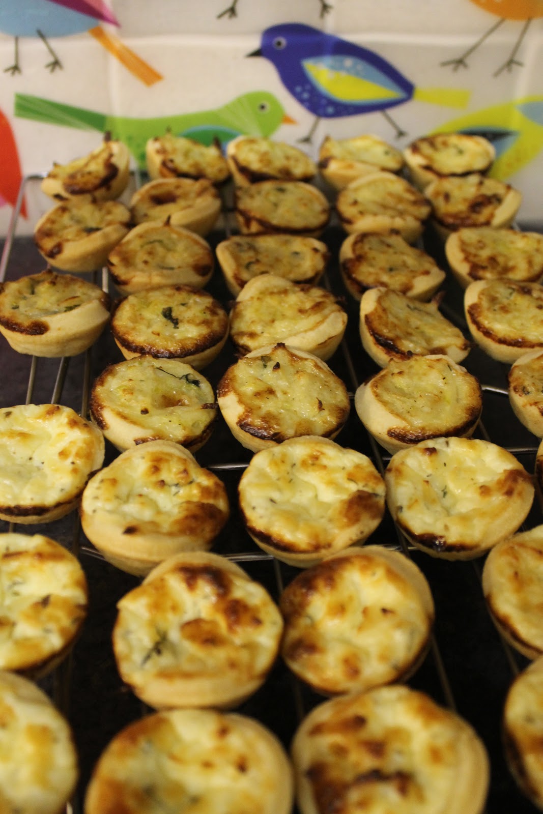 We Don't Eat Anything With A Face: Mini Courgette and Potato Quiches