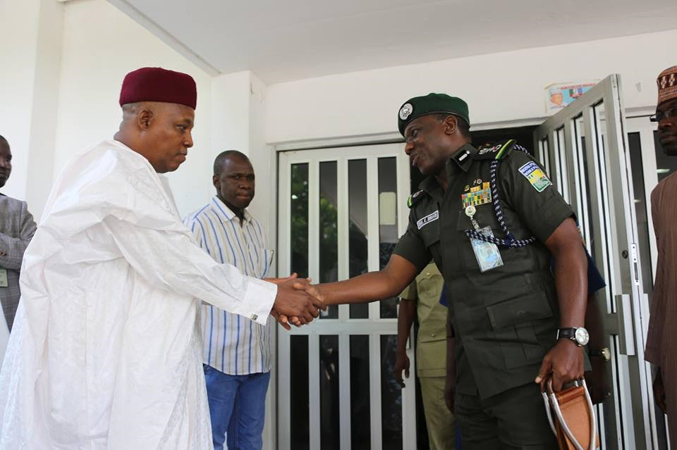 Photos: IGP Idris, three other Paramilitary Heads visits Borno to ...