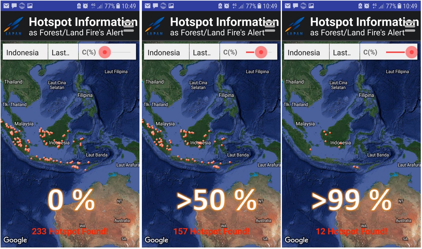 Cara mengakses Informasi Hotspot - Indikator Kebakaran Hutan dan Lahan ...