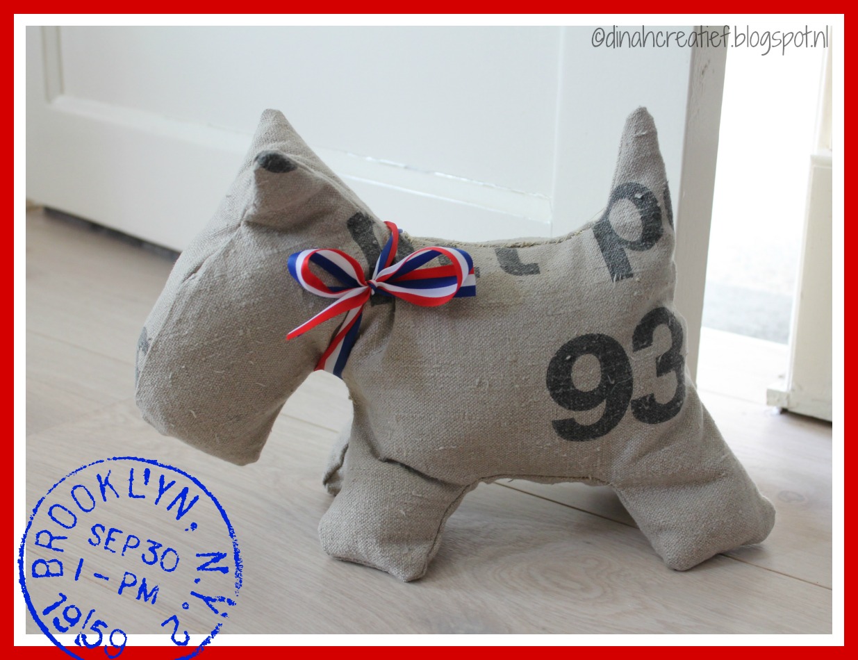 Dinah Creatief: Deurstopper.