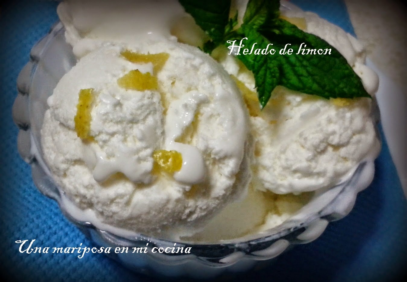 JULIA Y SUS RECETAS: Helado de limón