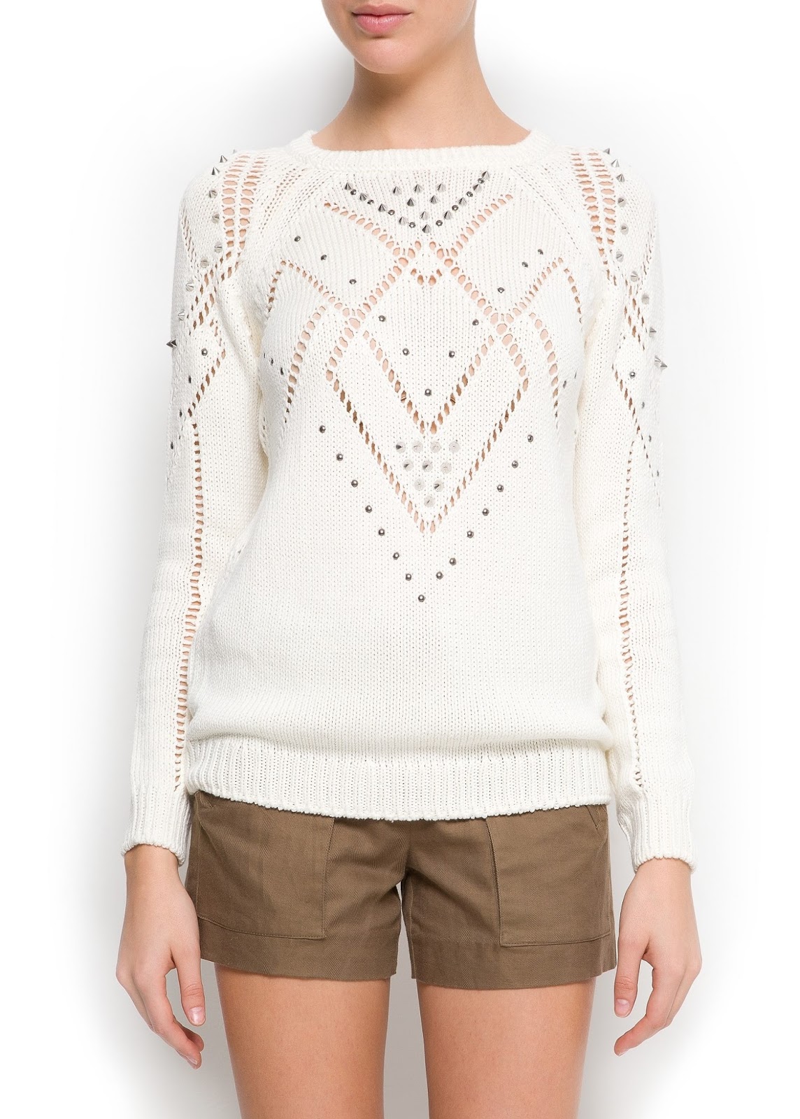 Irina: Lace Jumper. PATTERNS.