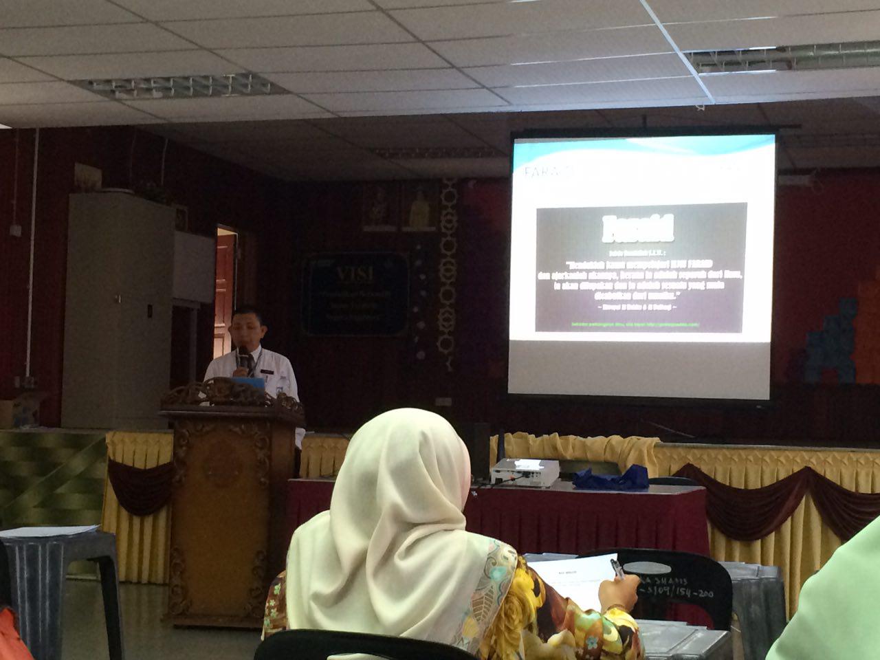 SMKA SHEIKH HAJI MOHD SAID, SEREMBAN: LATIHAN DALAM PERKHIDMATAN