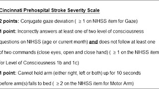 Cincinnati Prehospital Stroke Scale