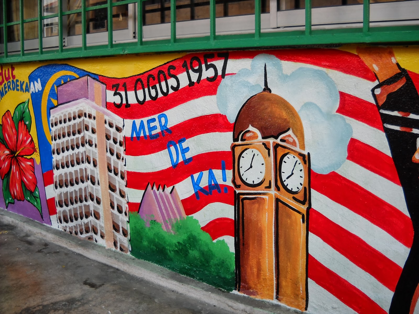 Pelukis Mural Shah Alam: Mural Pusat Sumber Sekolah