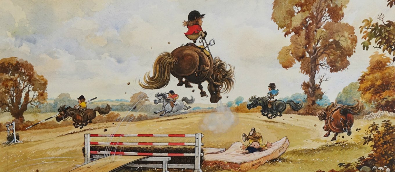 Horse Country Chic: Thelwell Pony Love