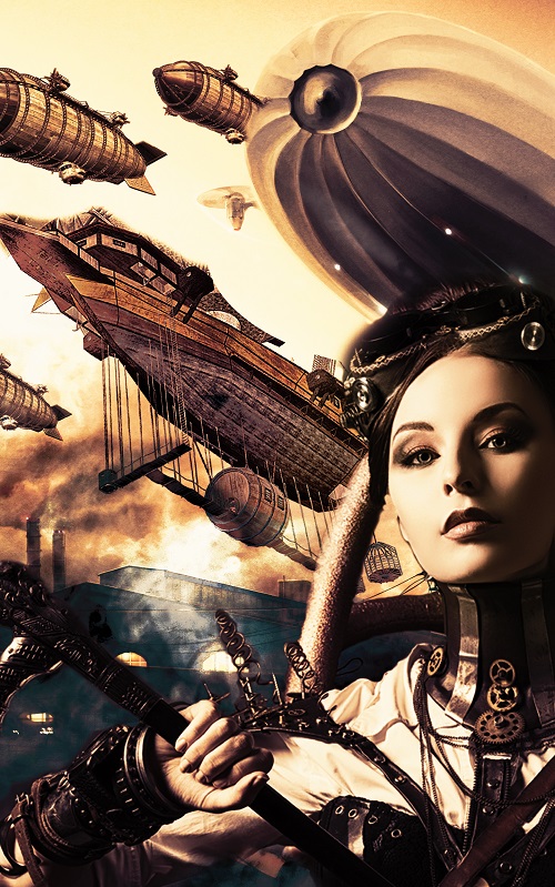 Digital Art Photoshop Manip | Adventures of the Steampunk Misfits ...